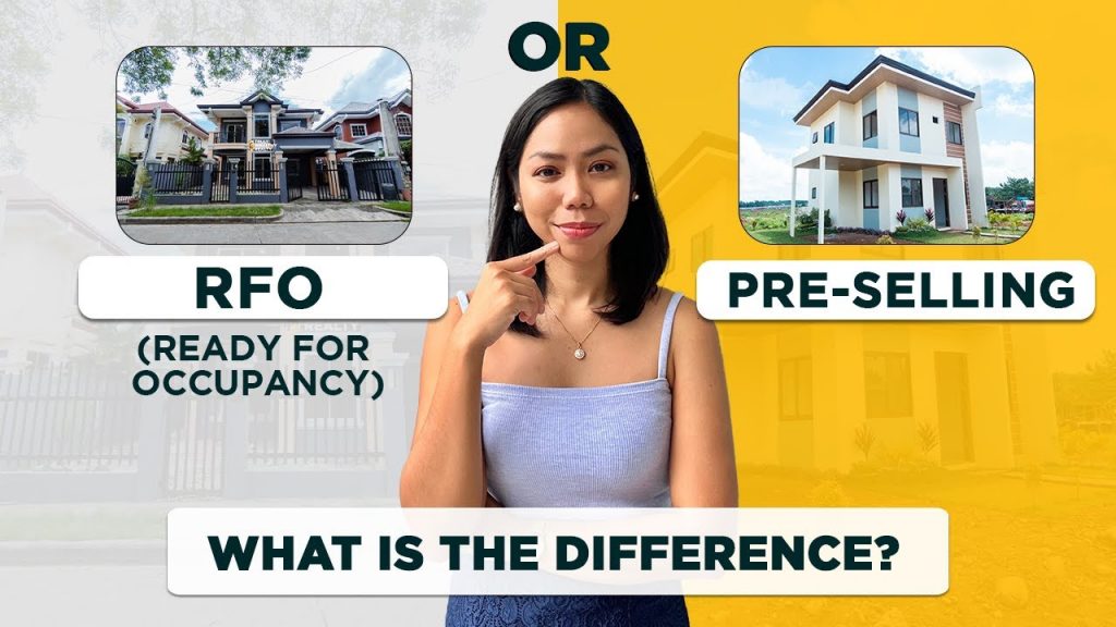 RFO vs Pre-selling Properties – What is the Difference?